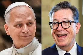 SH@CKING TV MOMENT: Pope Leo XIV STUNS Stephen Colbert LIVE ON AIR ...